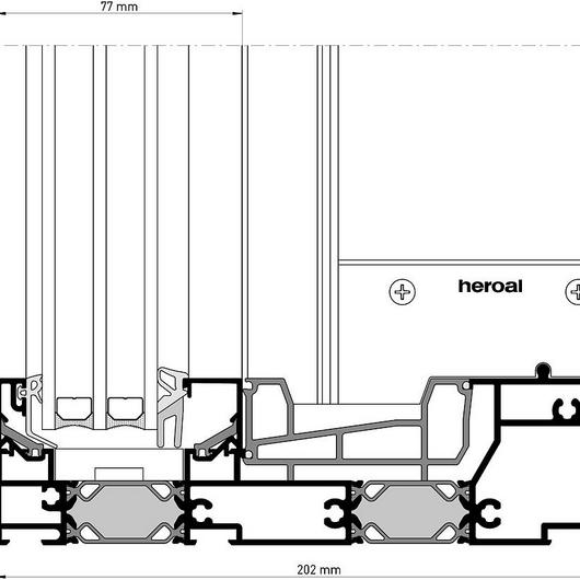 Sliding Door System - heroal S 77 SL from heroal