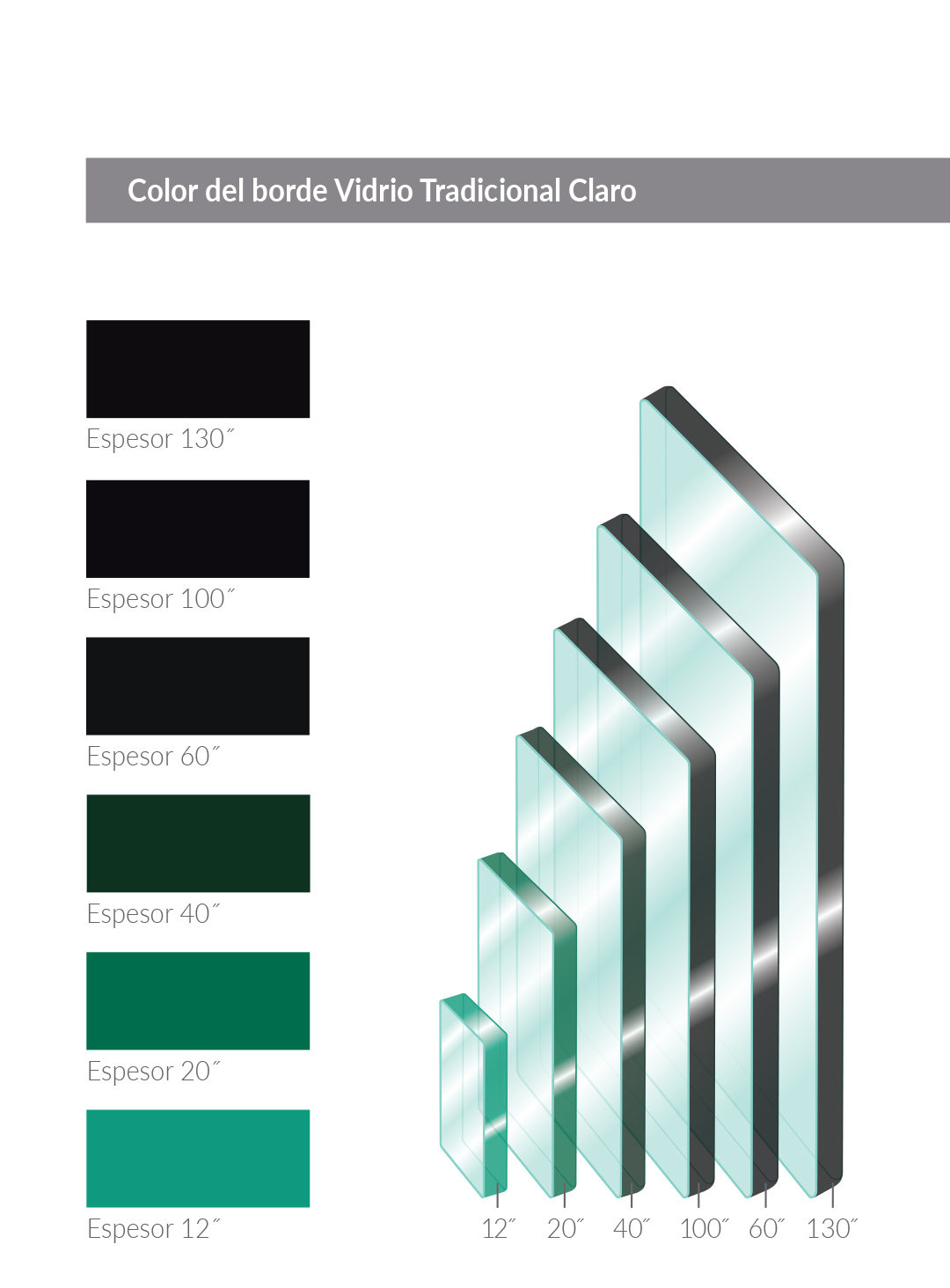 Galeria de Color del canto del vidrio - 7