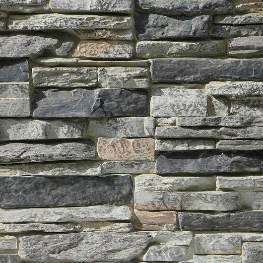 Wall Panels - Faux Stacked Stone from Decorative Ceiling Tiles