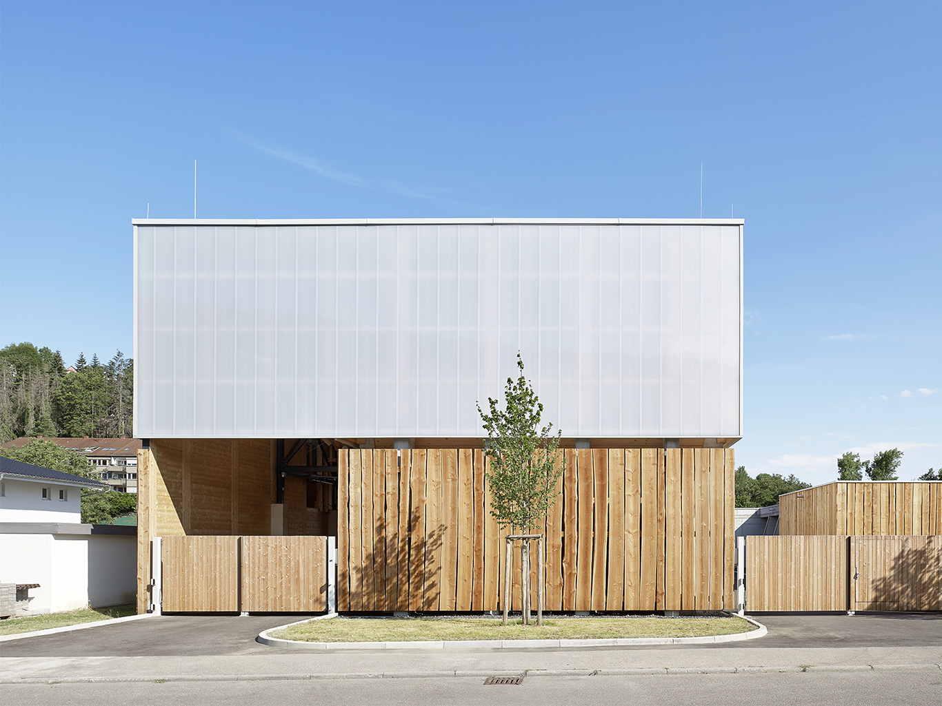 Translucent Building Elements in AWS Waste Depot from Rodeca