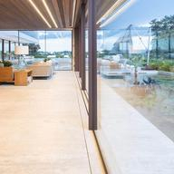 Glass Sliding System in Private Home - Brazil from Hyline