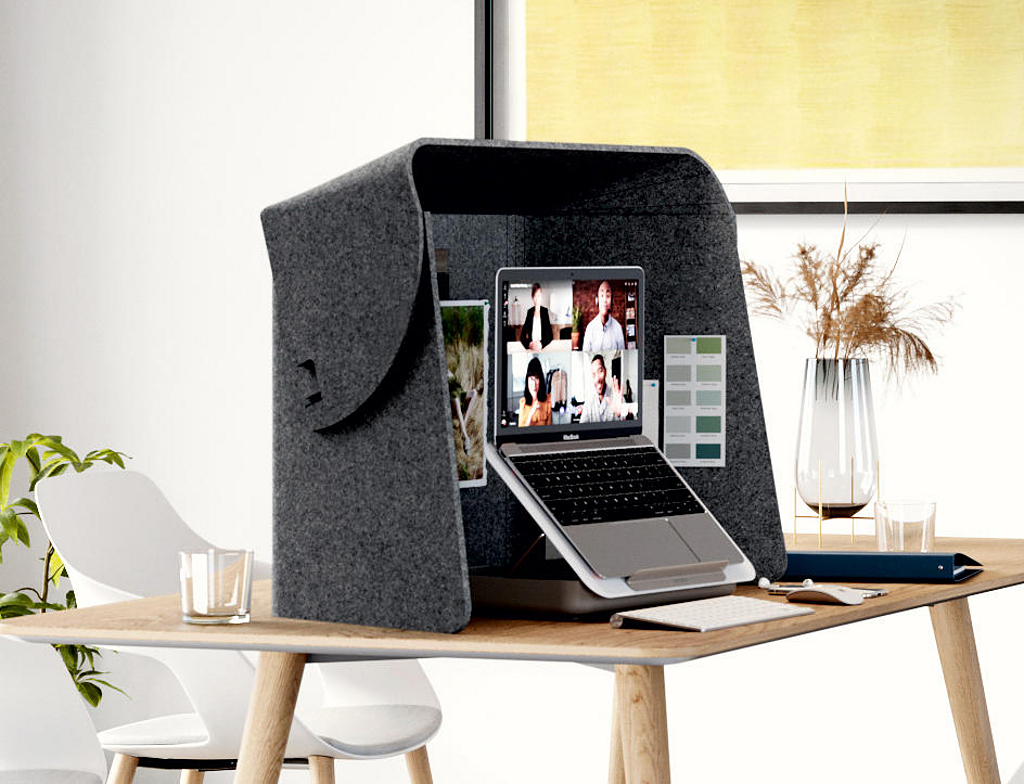Fold-Up Workspace from Wilkhahn