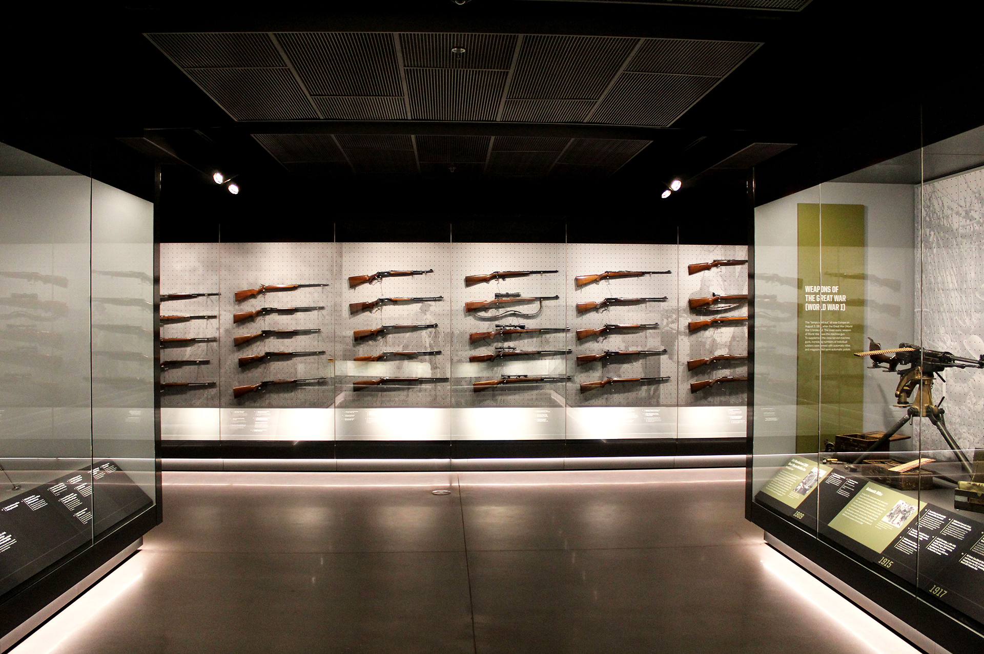 Gallery of Display Cases in National Museum of Military Vehicles - 3