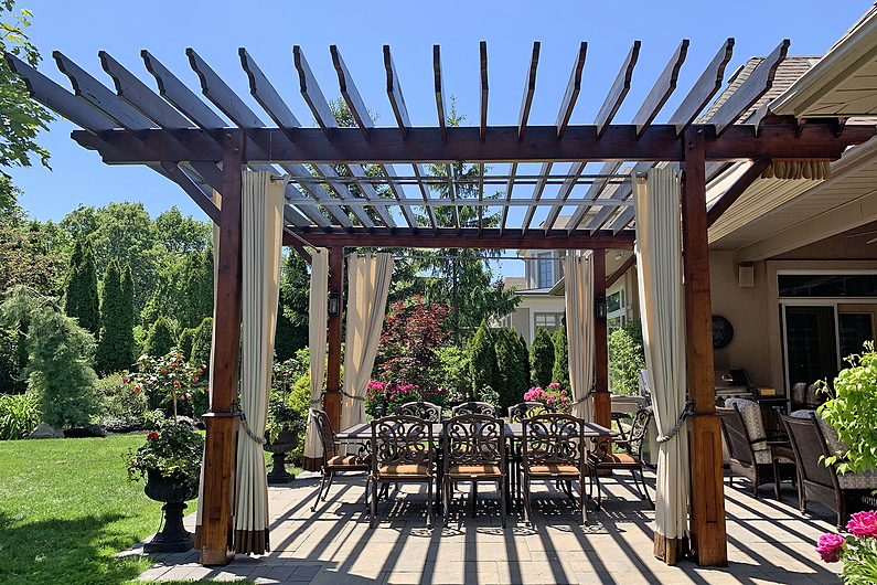 Retractable Canopy at Markham, Canada from ShadeFX