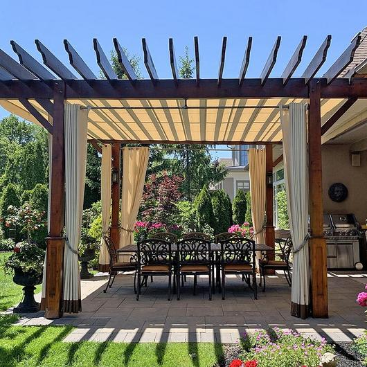 Retractable Canopy at Markham, Canada from ShadeFX