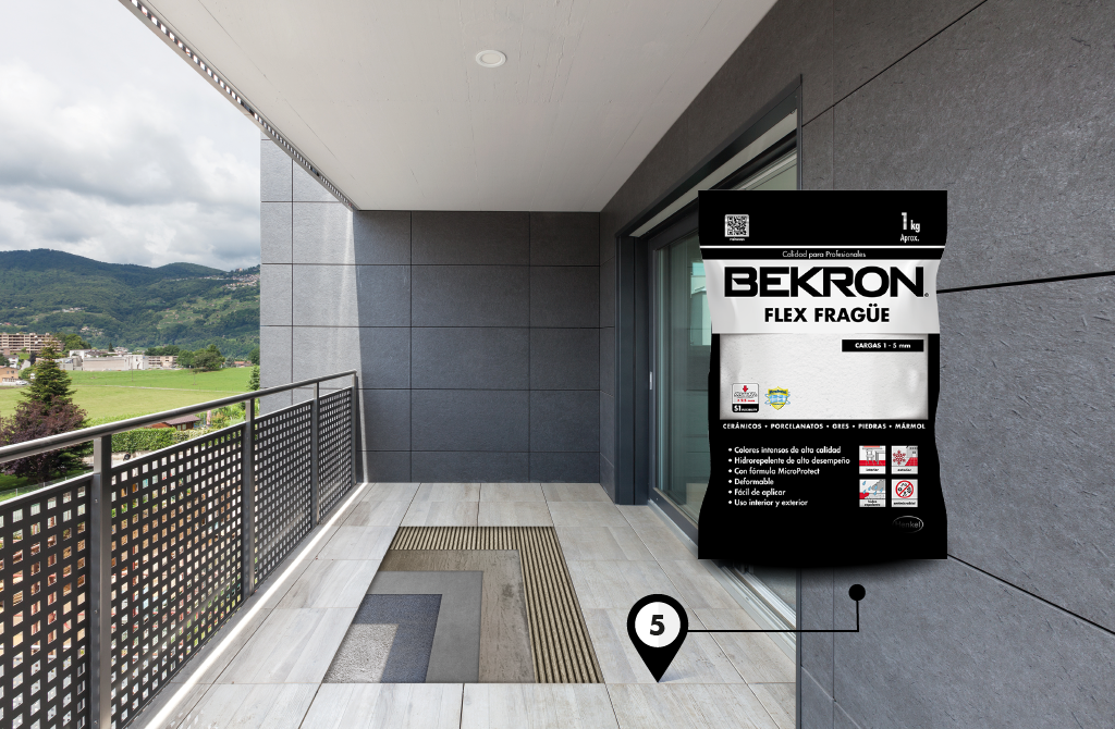 Galeria de Cómo aplicar el sistema para balcones de Bekron y Bemezcla - 5