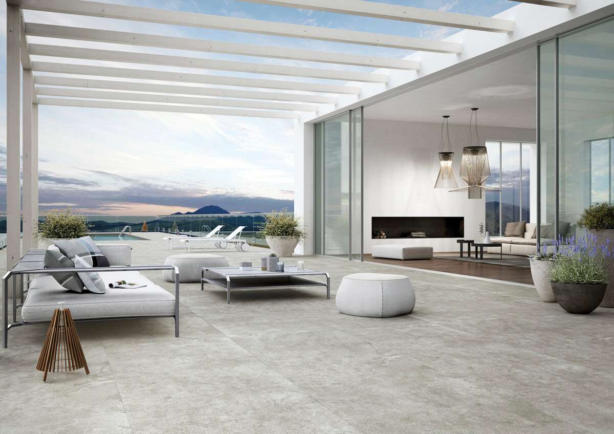 Gallery of Porcelain Floor & Wall Ceramic Surfaces - Stone - 13