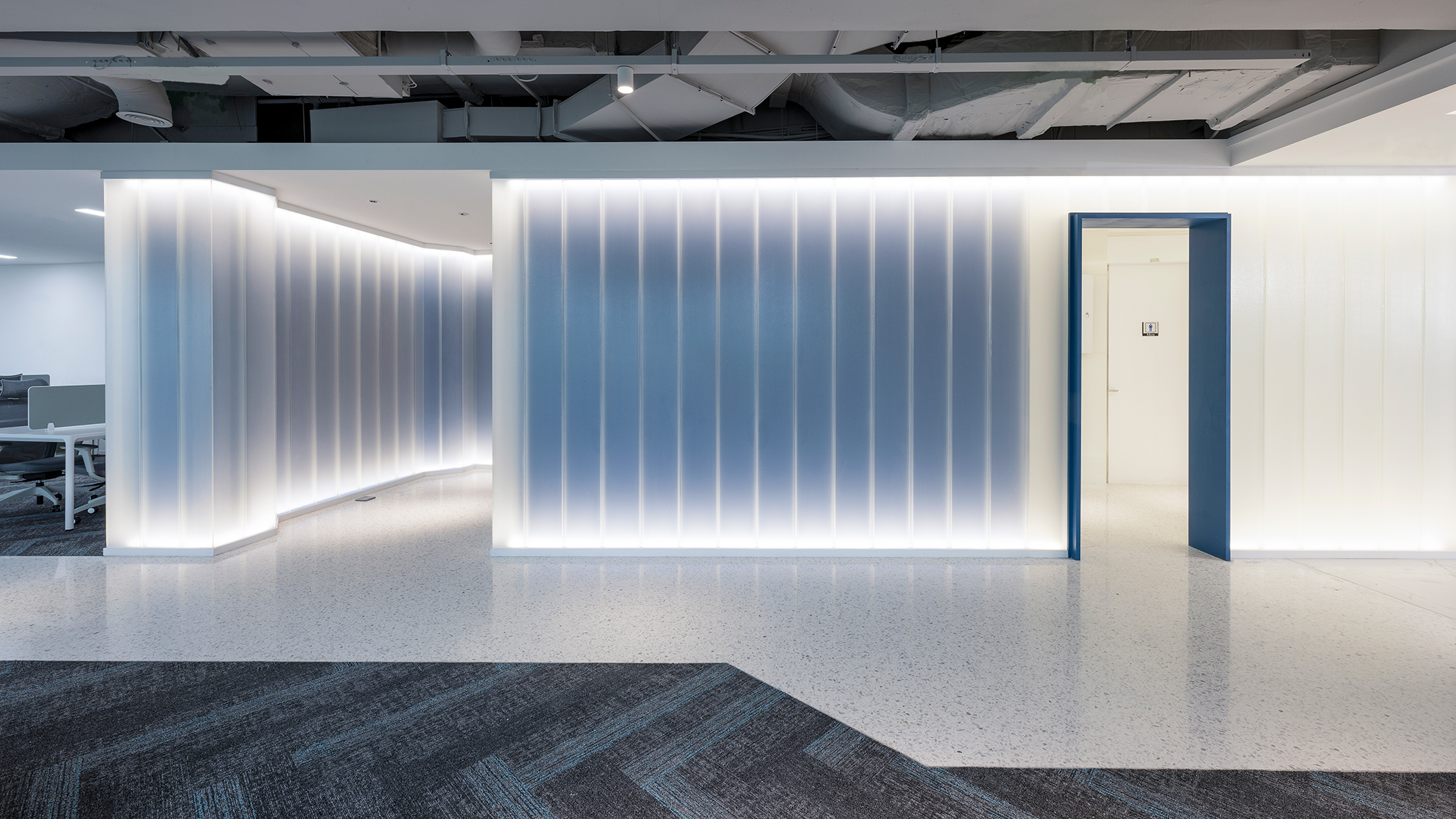 Gallery of Opal Channel Glass - 7