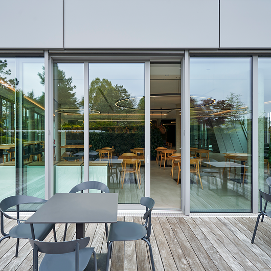 Frameless Sliding Doors - Sky-Frame Plain from Sky-Frame