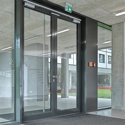 Gallery of Commercial Door System - heroal D 72 - 2