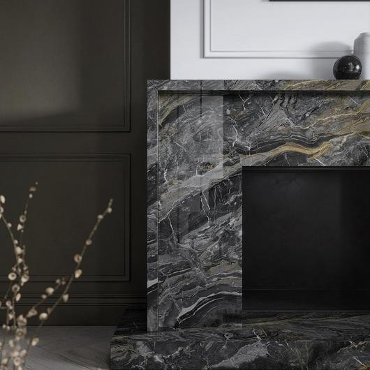 Galeria de Porcelanato de gran formato XTONE - Orobico Dark - 2