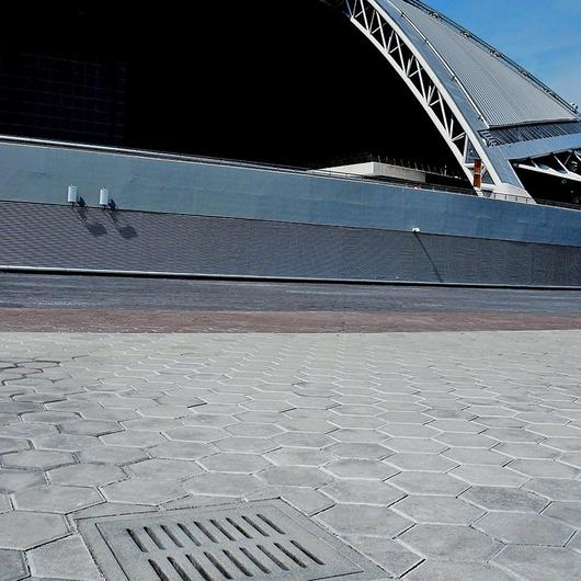 Gallery of Stone Grates in Sports Hub, Singapore - 3
