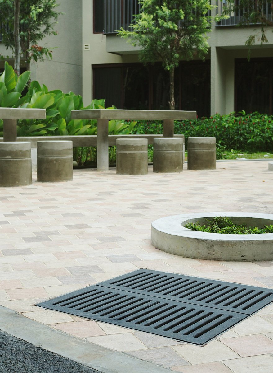 Gallery of Stone Grates in Downtown East Resort, Singapore - 3