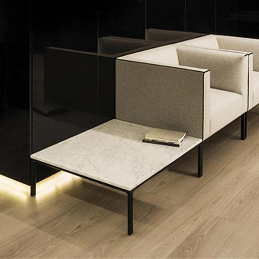 Interior Furnishing in Miami Beach Apartment from Longhi