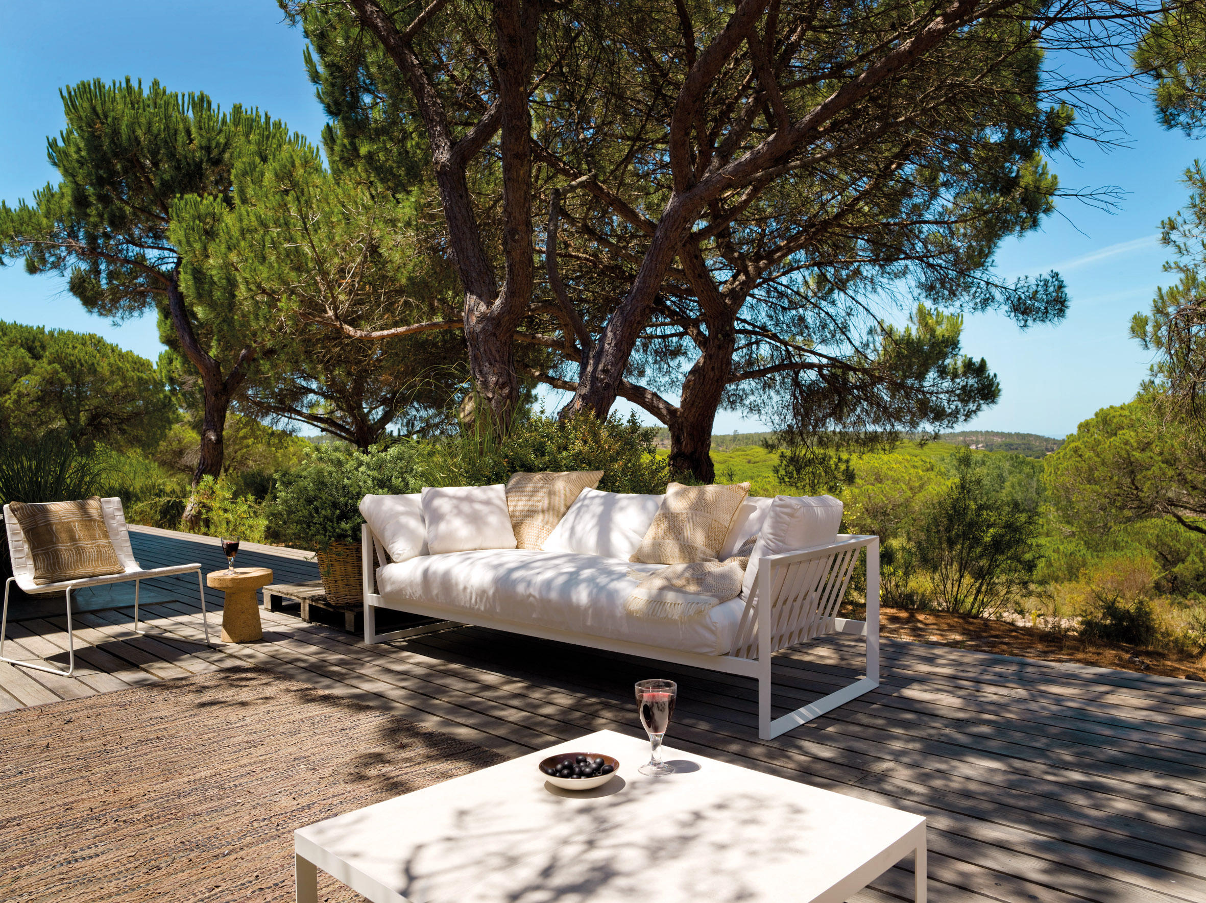 Gallery of Outdoor Sofa - Sand - 2