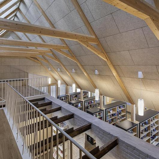 Gallery of Roof Window in Gundelsheim Library - 2