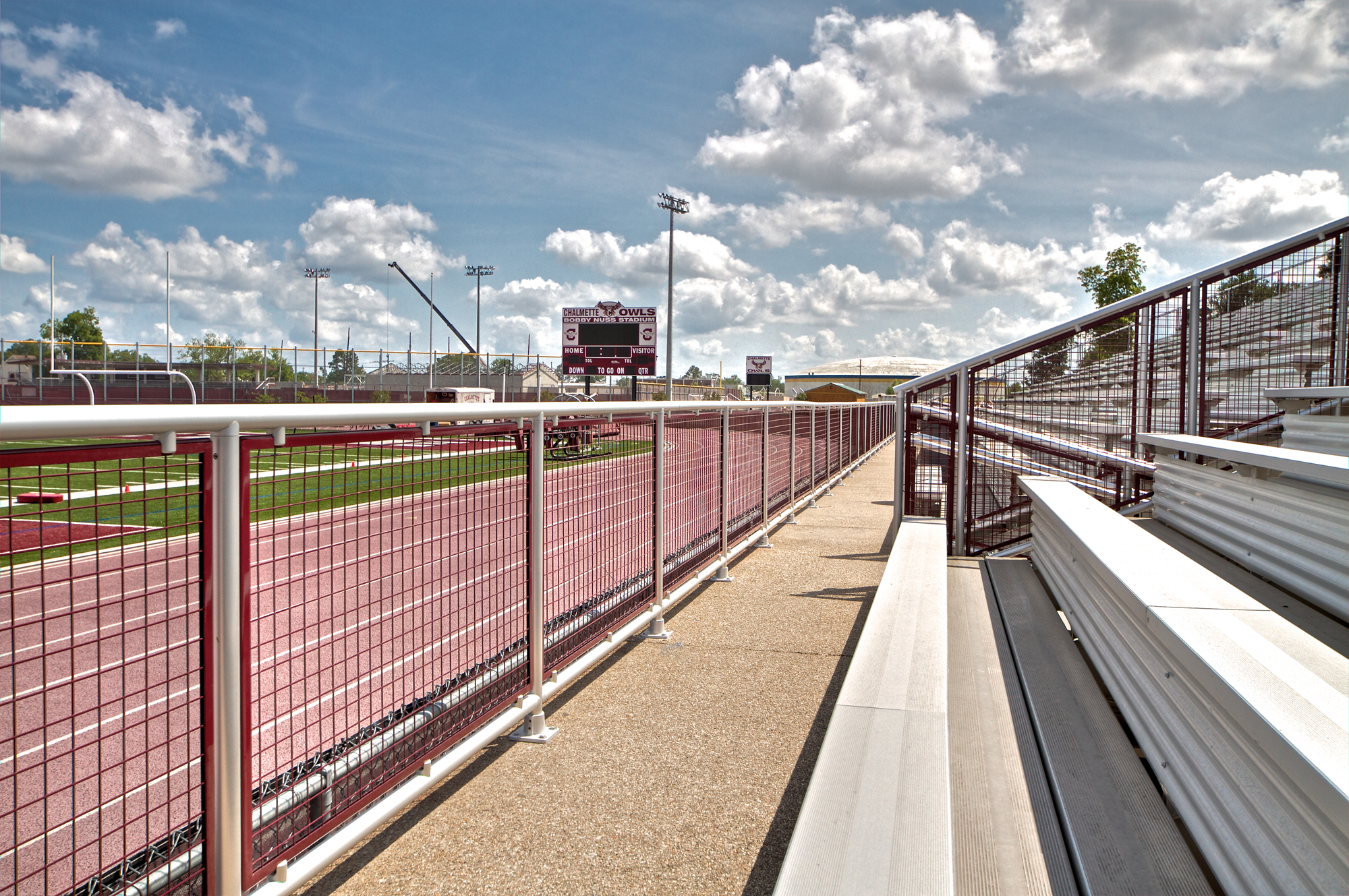 Gallery of Hollaender® Railings in Sports Facilities - 2