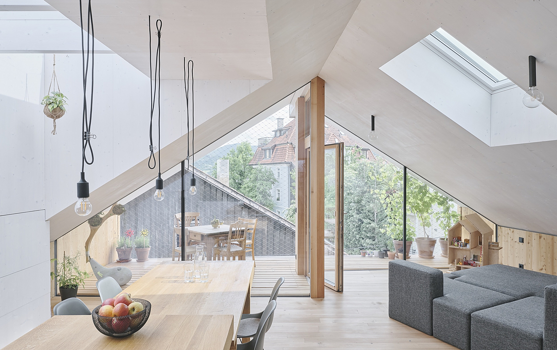 Roof Window in Innsbruck Attic from VELUX Group