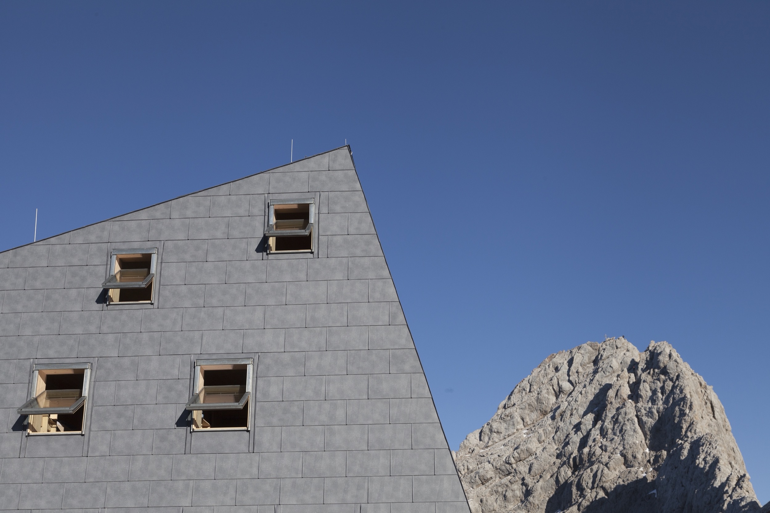 Gallery of Roof Window in Mountain Hut on Austrian Glacier - 3