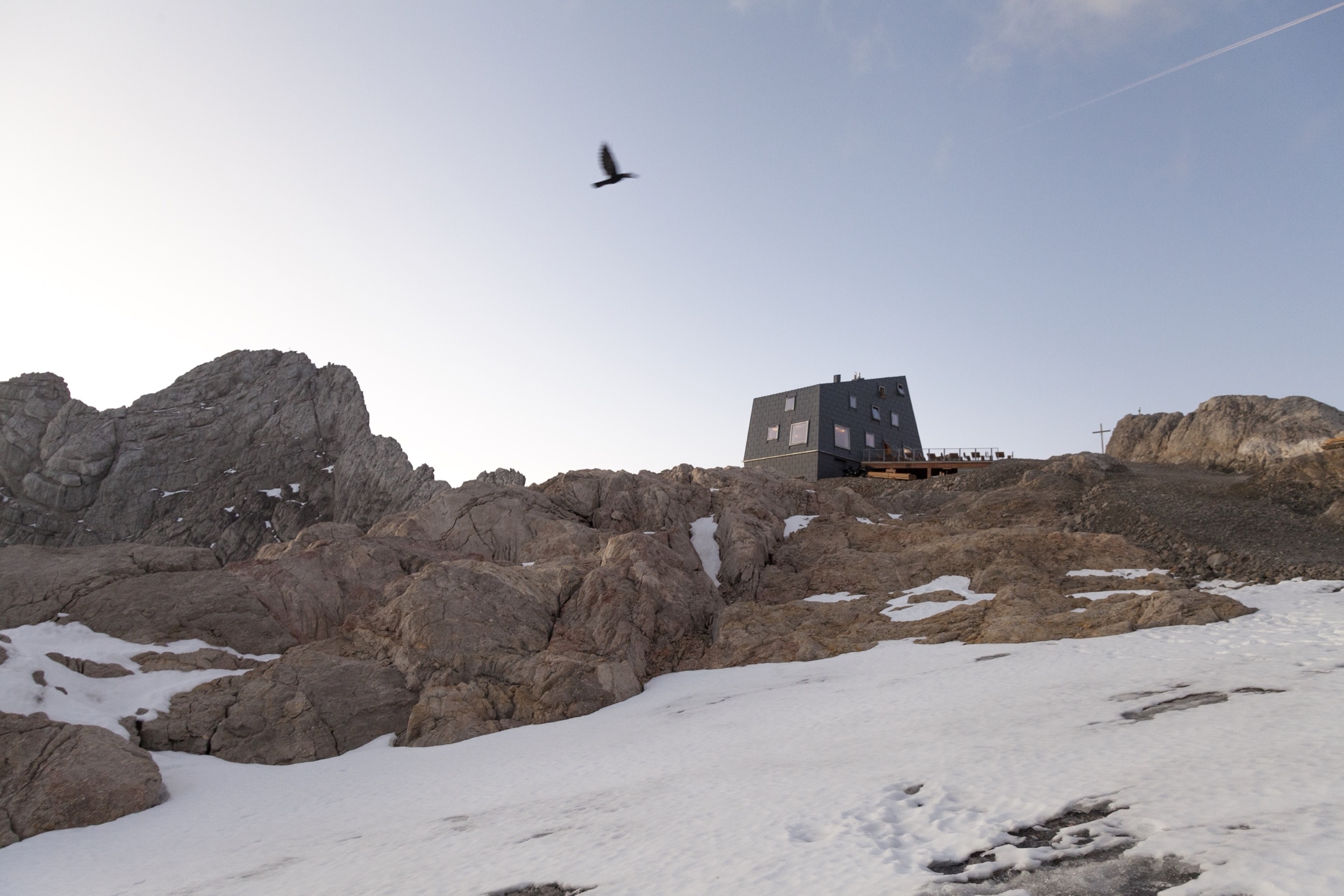 Gallery of Roof Window in Mountain Hut on Austrian Glacier - 11