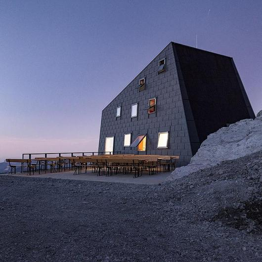 Roof Window in Mountain Hut on Austrian Glacier from VELUX Group