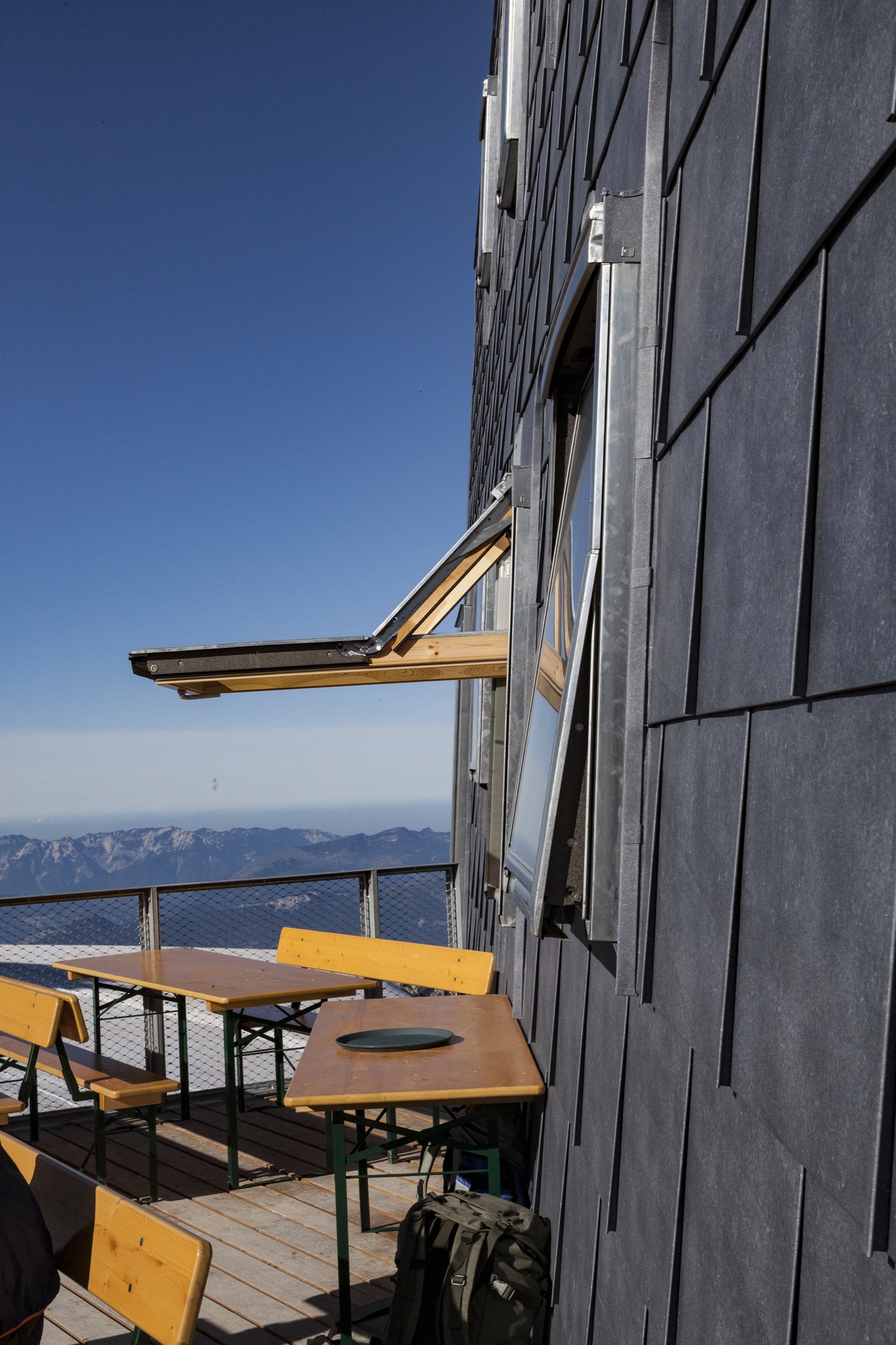 Gallery of Roof Window in Mountain Hut on Austrian Glacier - 7