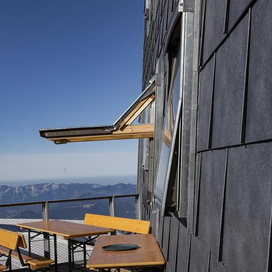 Roof Window in Mountain Hut on Austrian Glacier from VELUX Group