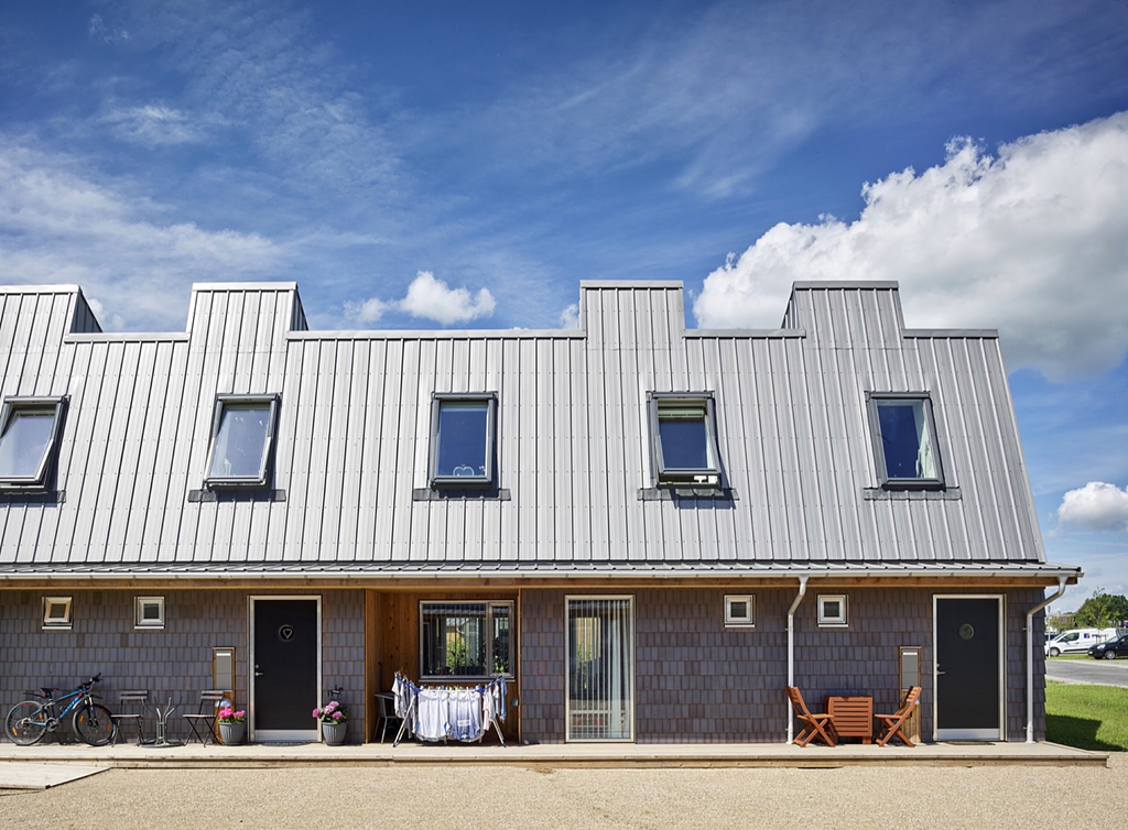 Roof Window in Thyme Garden Social Housing from VELUX Group