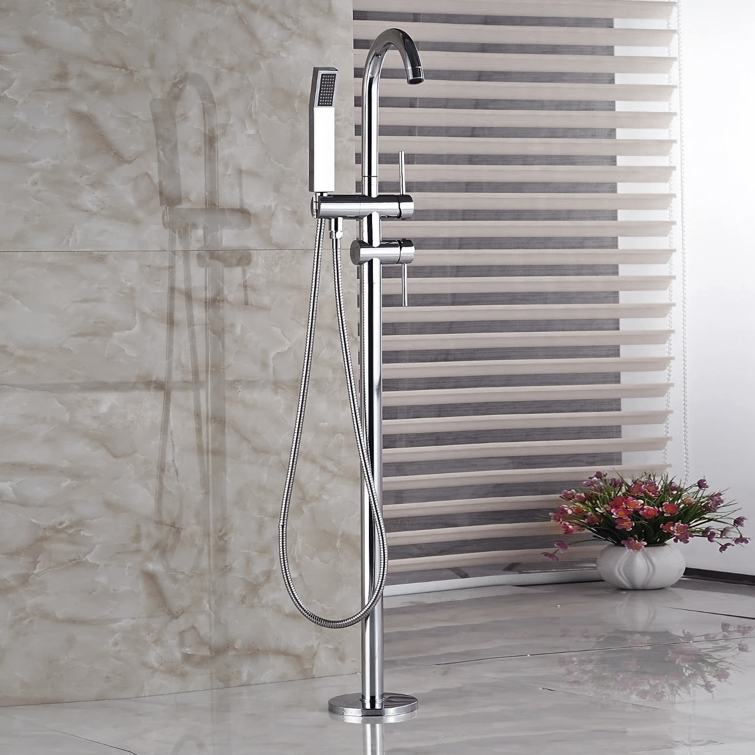 Gallery of Faucets - Freestanding Bathtub Faucets - 8