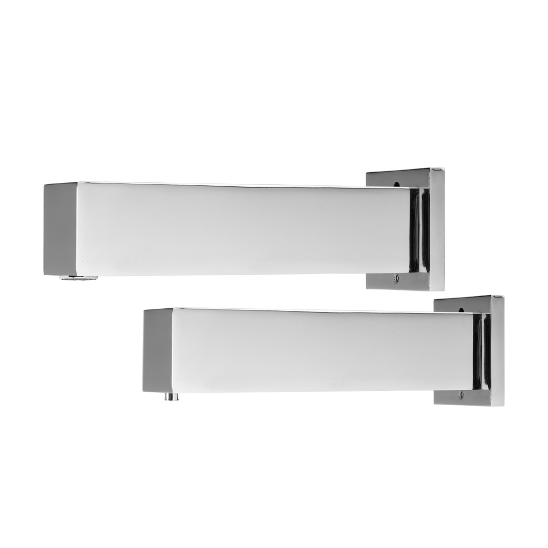 Gallery of Faucet & Dispenser - Rectangular Wall Mount - 5