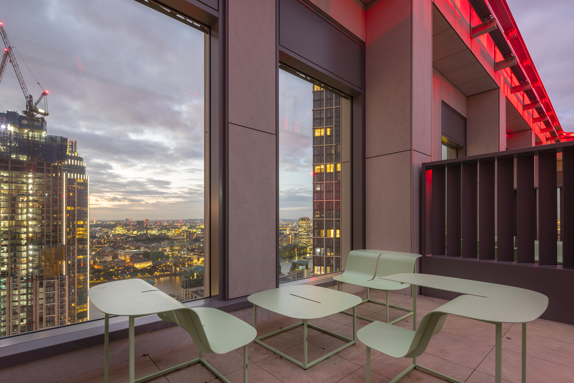 Gallery of Exterior Furniture in Student Accommodation - 1