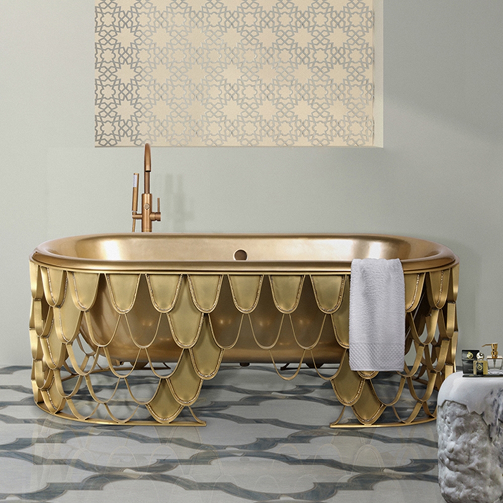 Bathtub - Atlanta Luxury Gold from Fontana Showers