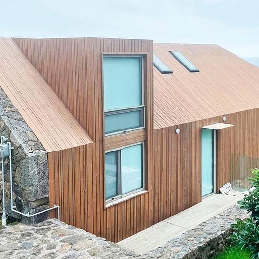 Gallery of Thermowood Facades in The Wind Hill - 6