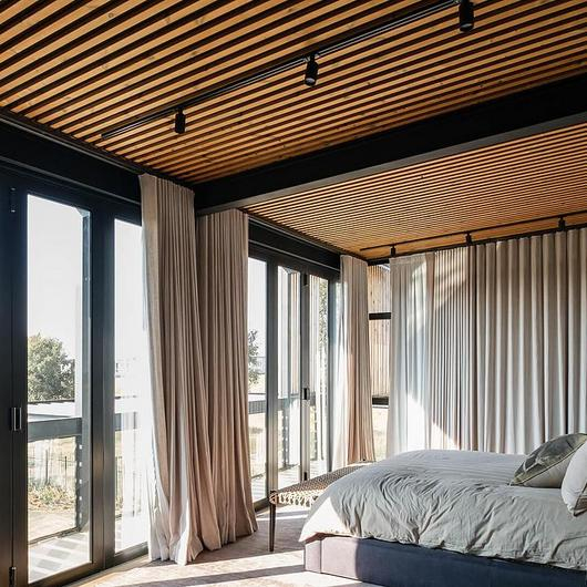 Thermowood in House Janse Van Vuren from Lunawood