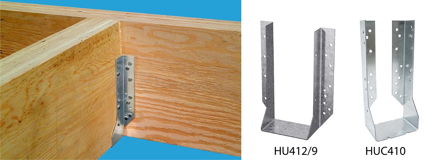 Soportes para vigas de madera de Simpson Strong Tie