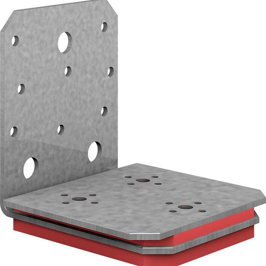 Galeria de Ángulos y placas clavadas para paneles CLT - 7