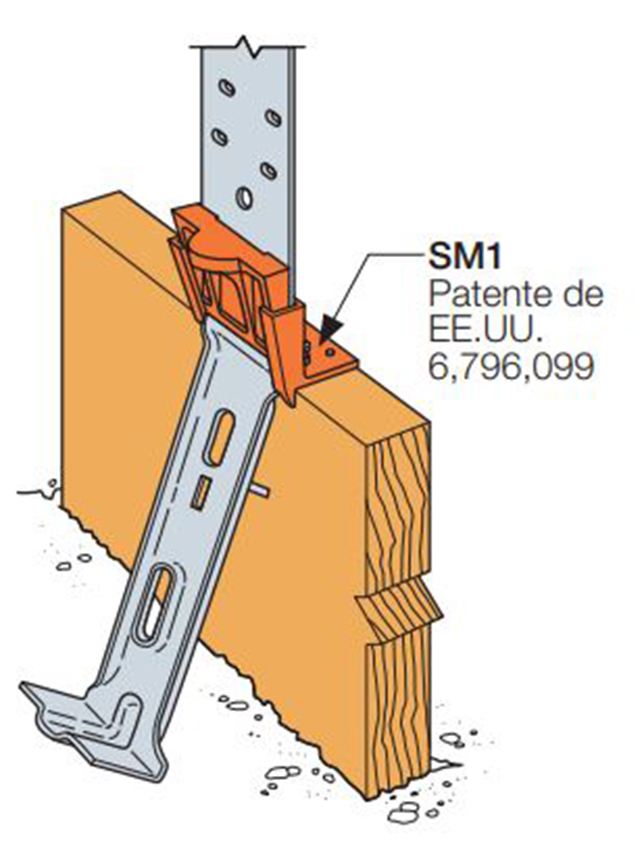 Galeria de Amarres y uniones de tensión Holdowns - 1