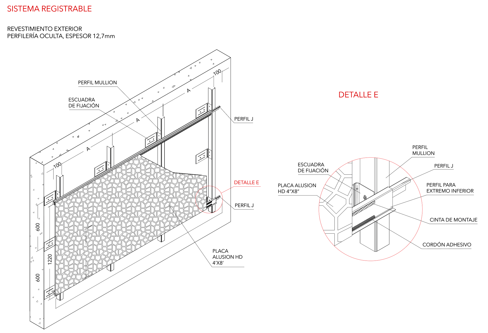 Galeria de Revestimiento paneles de aluminio Alusion - 8