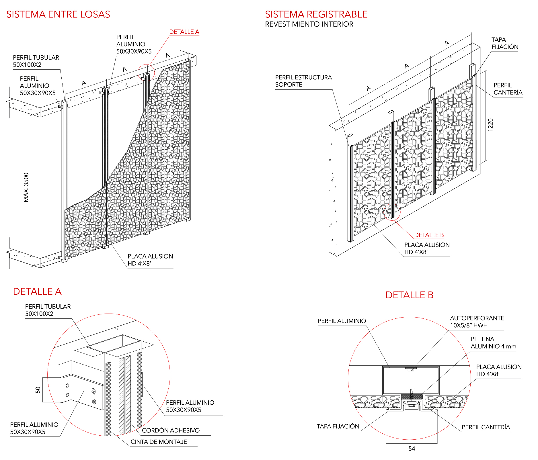 Galeria de Revestimiento paneles de aluminio Alusion - 11