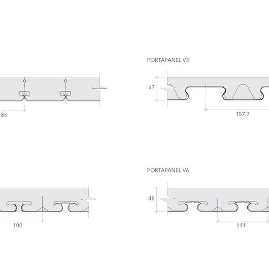Galeria de Paneles Single Skin - Panel 84R - 2