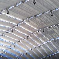 Curved Shading System in Museum of Motion Pictures from Draper