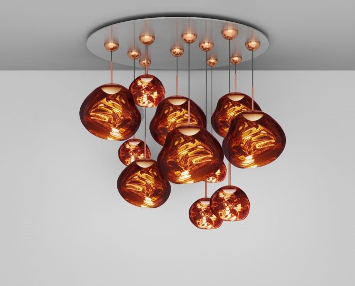 Gallery of Pendant Systems and Chandeliers - Melt - 9