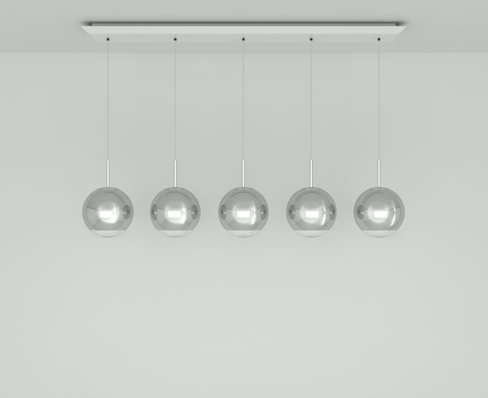 Gallery of Pendant Systems and Chandeliers - Mirrorball - 2