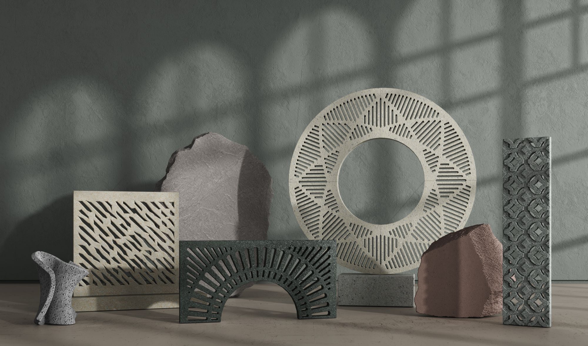 Gallery of Stone Grates - Motif Collection - 1