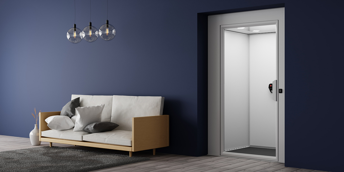 Shaftless Cabin Home Lift - V70 Elegance from Cibes Lift Asia