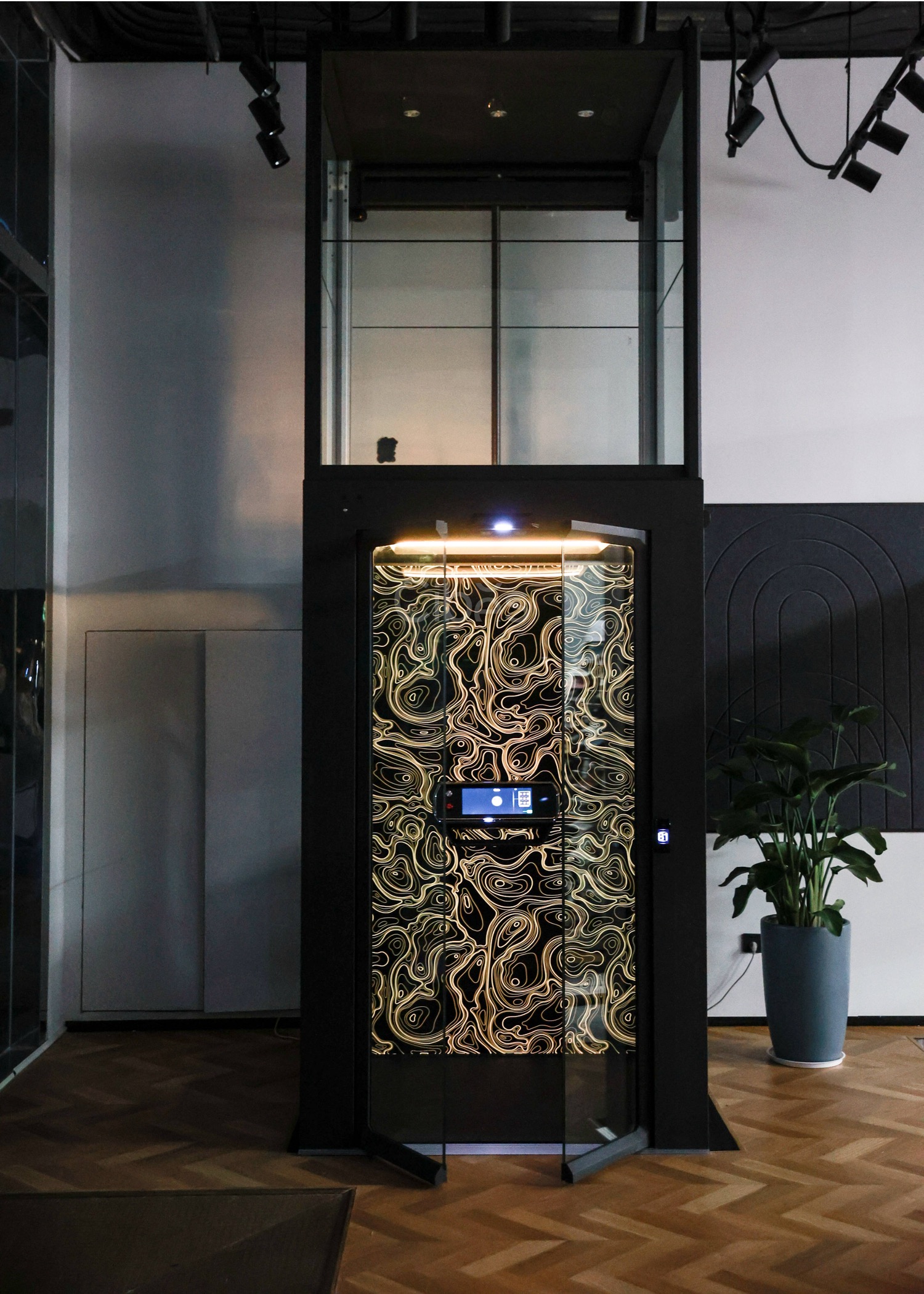 Gallery of Glass Cabin Home Lifts - V90 Galaxy - 1