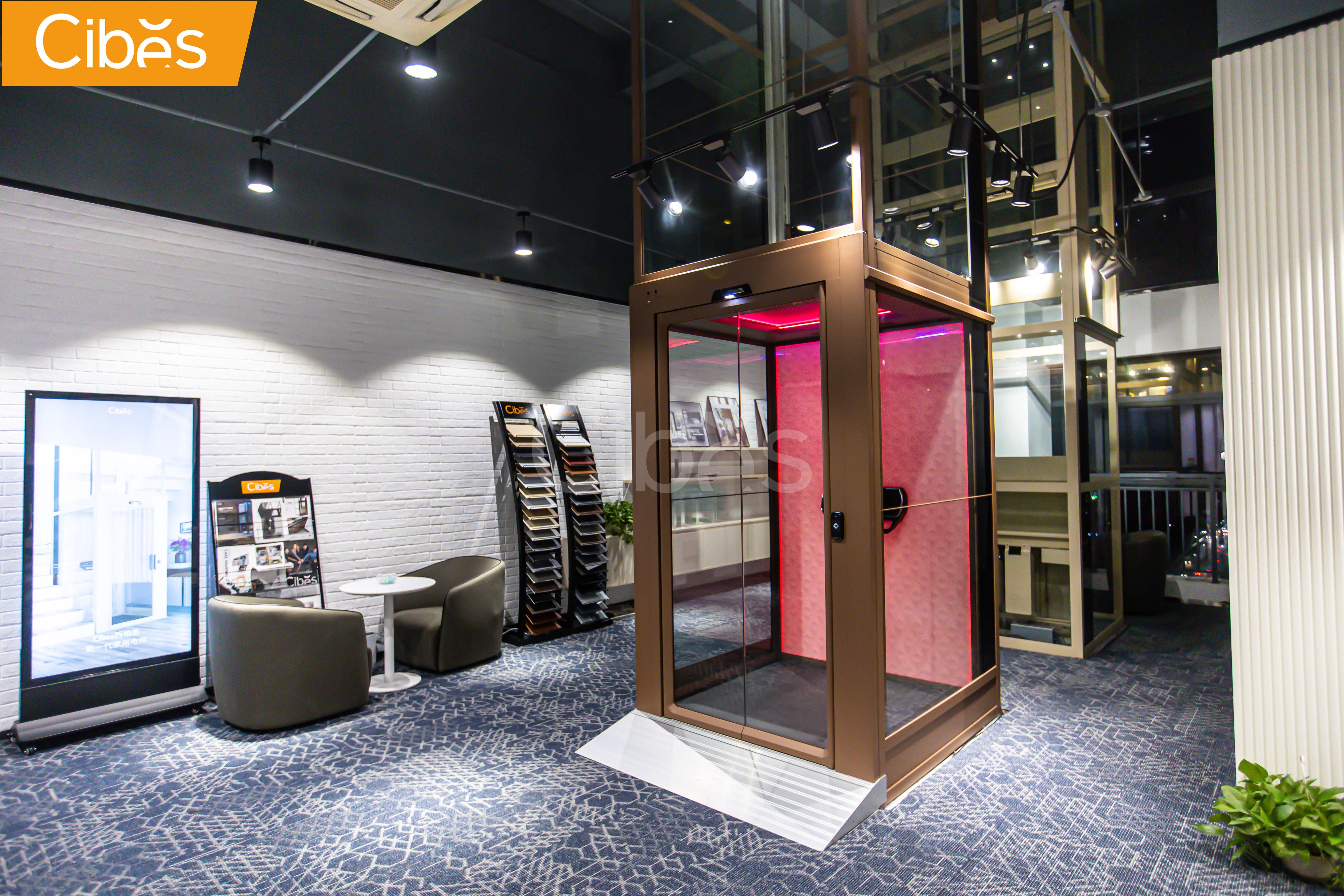 Gallery of Glass Cabin Home Lifts - V90 Galaxy - 2