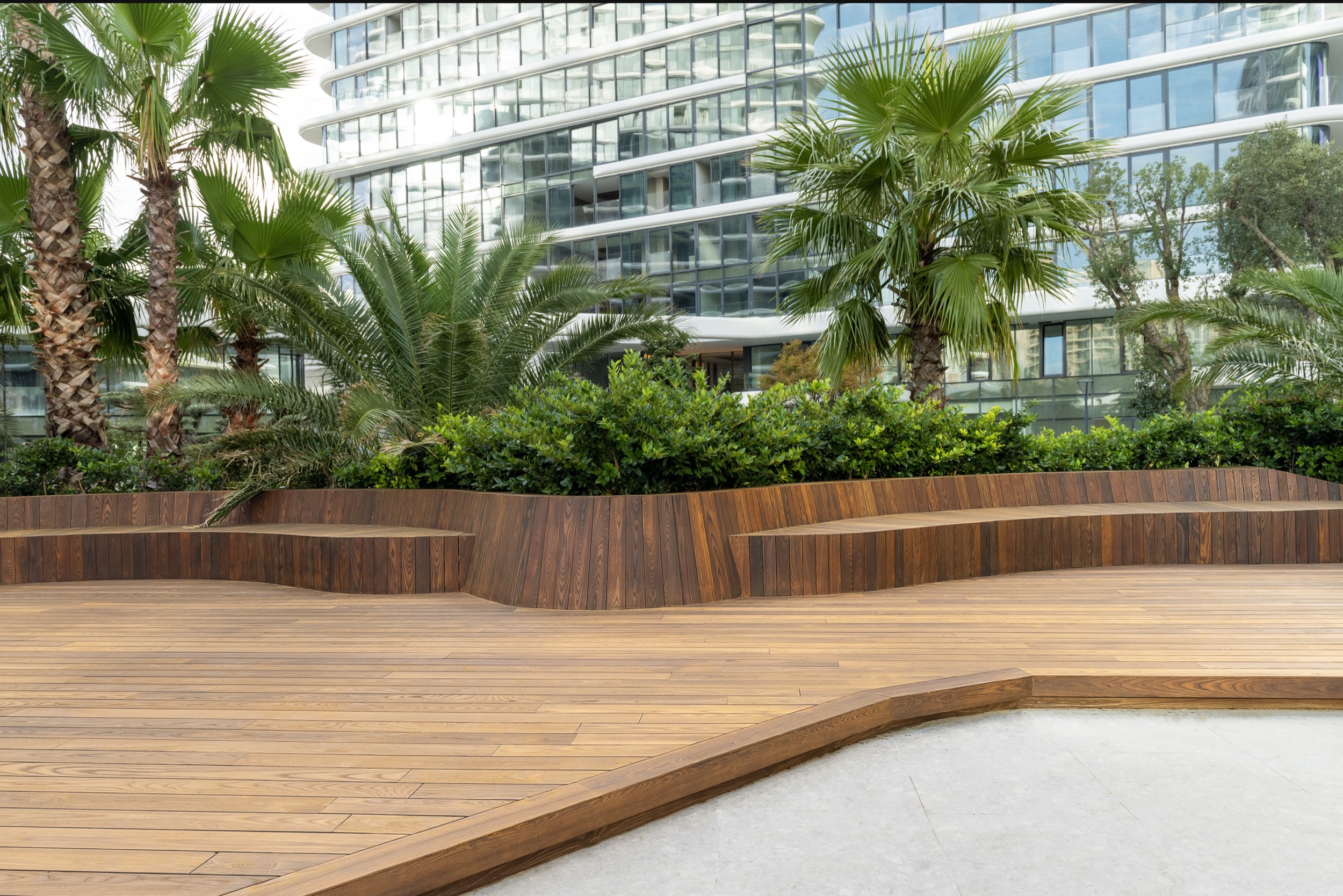 Gallery of ThermoWood Decking - Ash - 5