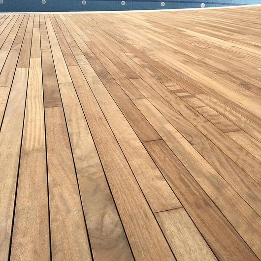 Thermally Modified Wood Decking - Iroko from Tantimber