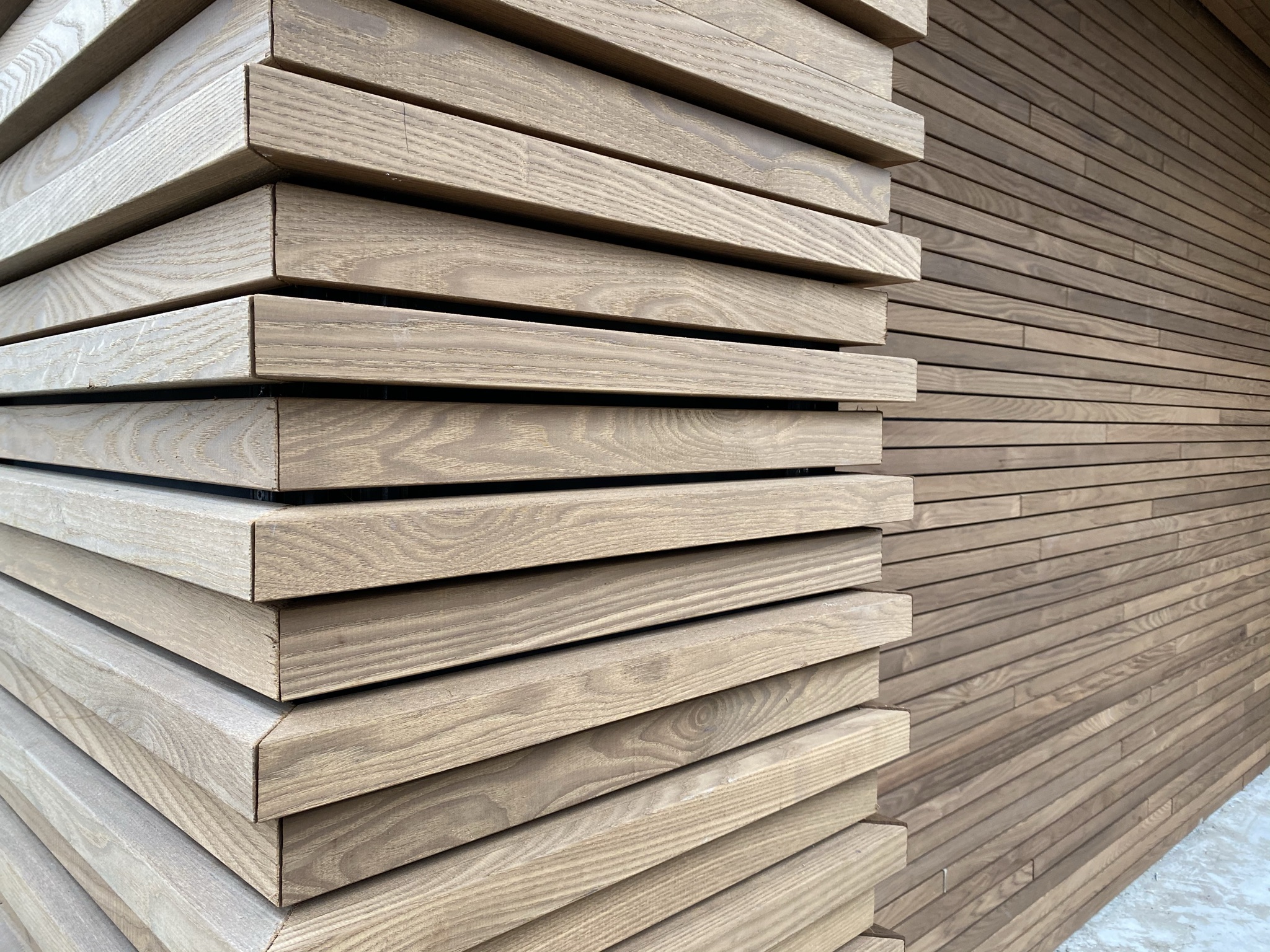 Gallery of ThermoWood Cladding - Ash - 7